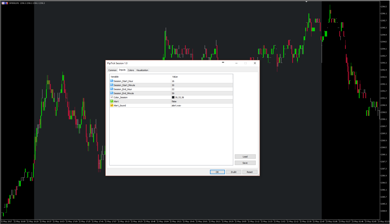 Trading Sessions Indicator [MT4 & MT5] - PipTick